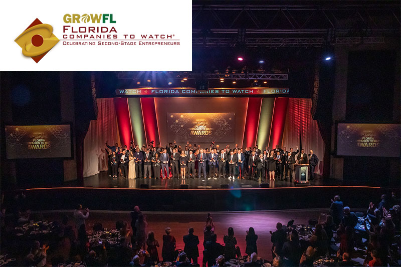 D3 Glass honored as a GrowFL Company to Watch award winner