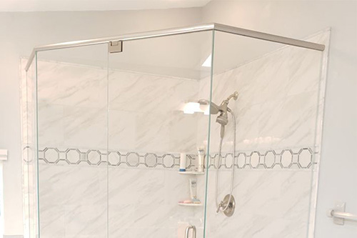 Header for your Frameless Shower Door? | MY Shower Door